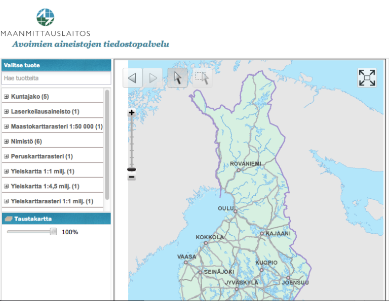 Suomen Kartat Ja Ilmakuvat Kaikkien K ytt n